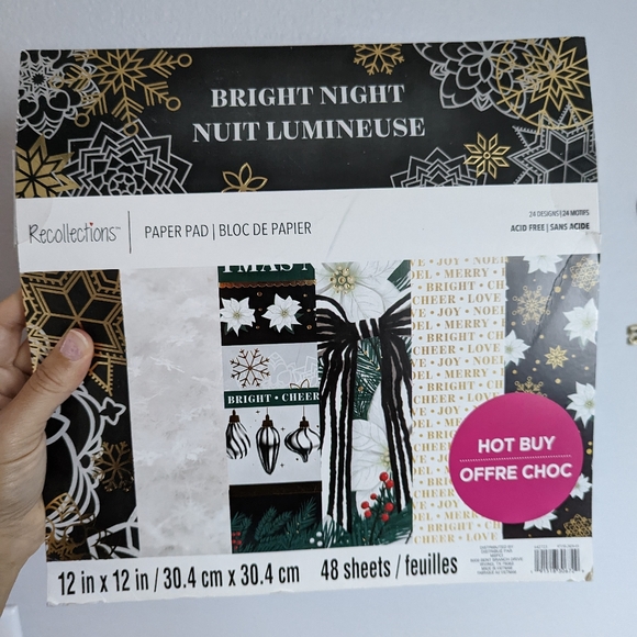 Reflections | Holiday | Scrapbook Paper Pad Christmas 48 2 X 12 Sheets ...